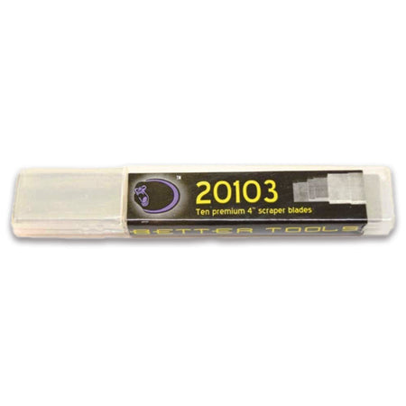 Premium 4-Inch Scraper Blade, 100/Multipack