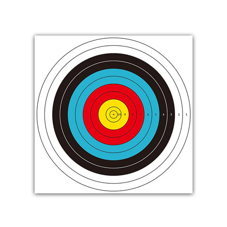30pcs Targets Paper Standard Archery 40cm 10 Ring Bow and Arrow Target