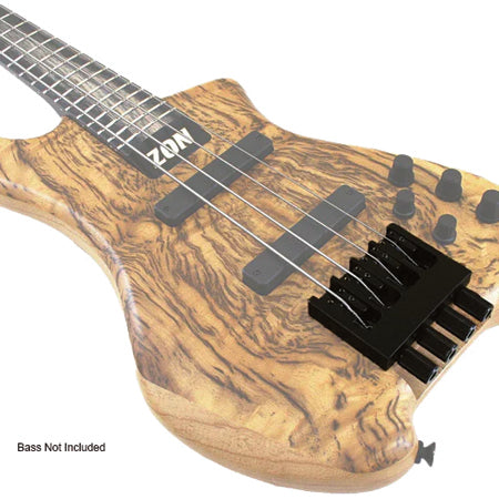 4 String Bass Headless System - 787” (20MM) Spacing - Alum Black