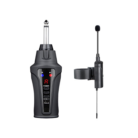 Wireless microphone for flute