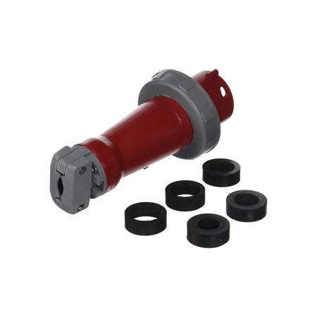 HBL460P7W Pin and Sleeve IEC Plug, 3 Pole, 4 Wire, 60 amp, 3 Phase, 48