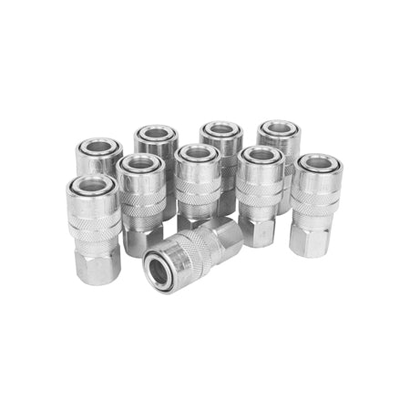 Industrial Coupler 1/4" NPT Female Brass Air Coupler, M-STYLE® Quick C