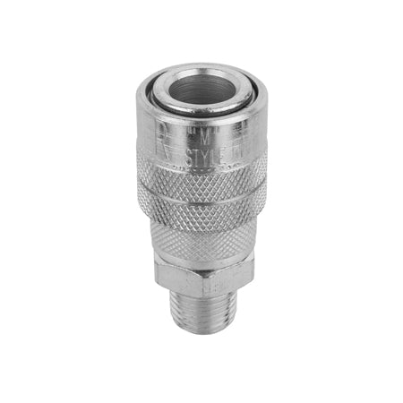 1/4" MNPT Industrial Interchange (M-STYLE®) Quick-Connect Steel Couple