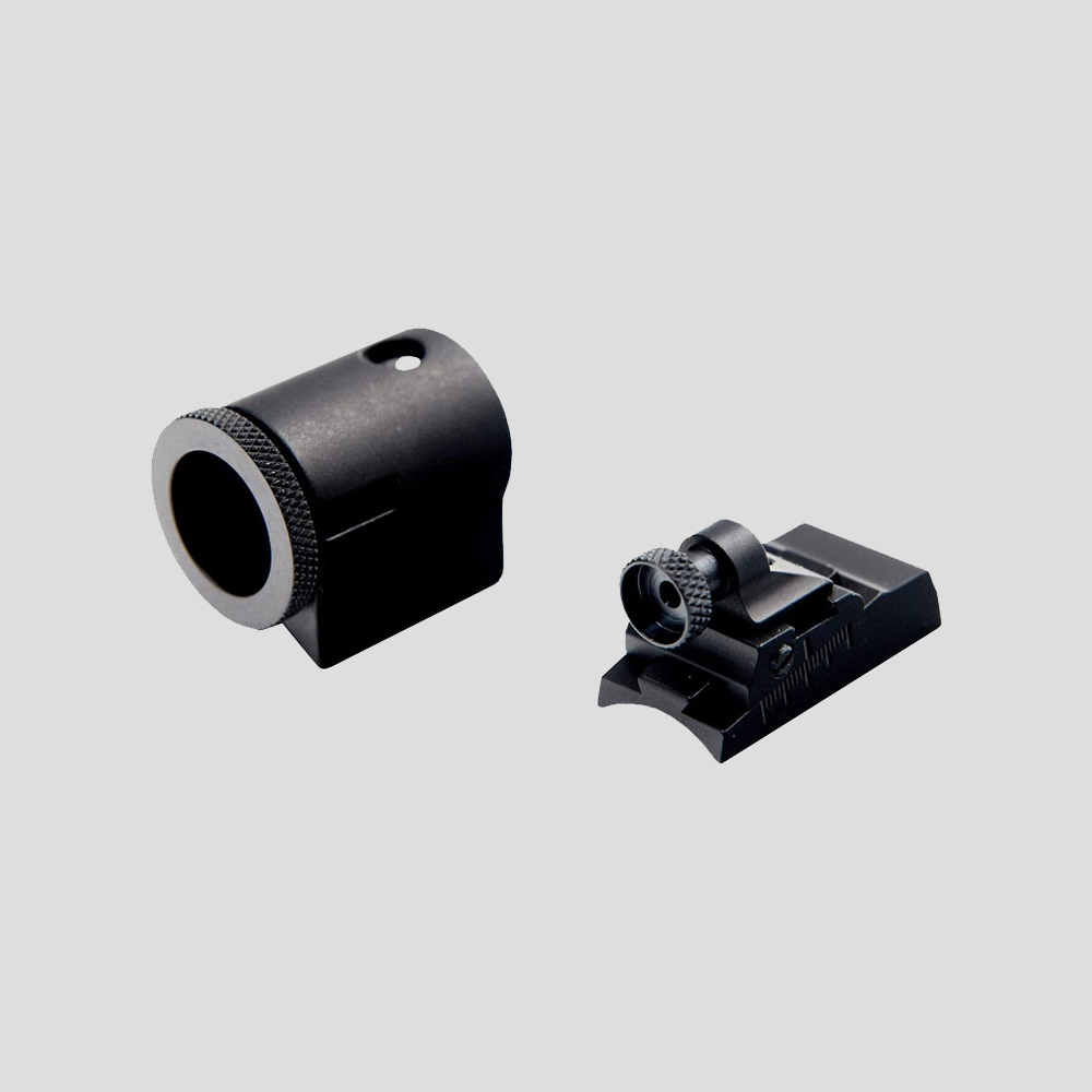 Aluminum WGRS Western Precision Sight Set - Black