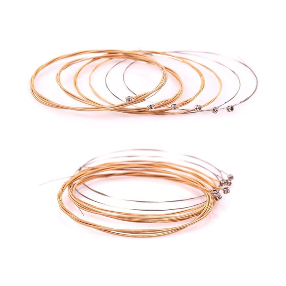 Replacement Steel Strings Set Acoustic Guitar String Copper Alloy Woun