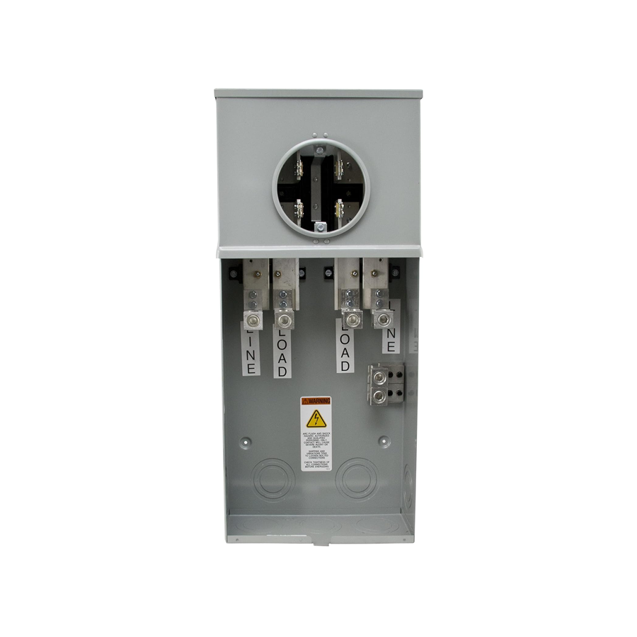 B-Line 324 N Meter Enclosure, 400A, 4 Jaw, 1PH, 3W, UG, MCC Bypass, Na