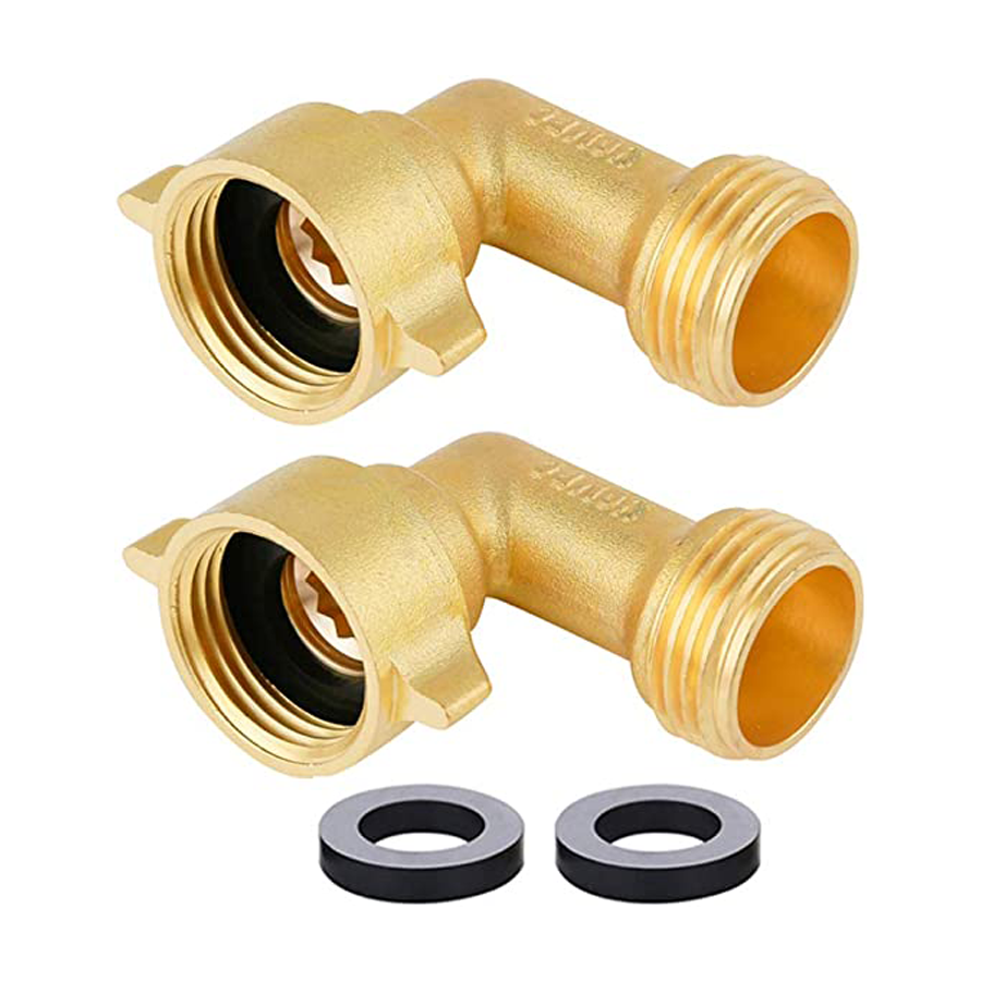 Garden Hose Connector 90 Degree Brass Garden Hose Elbow Solid Brass
